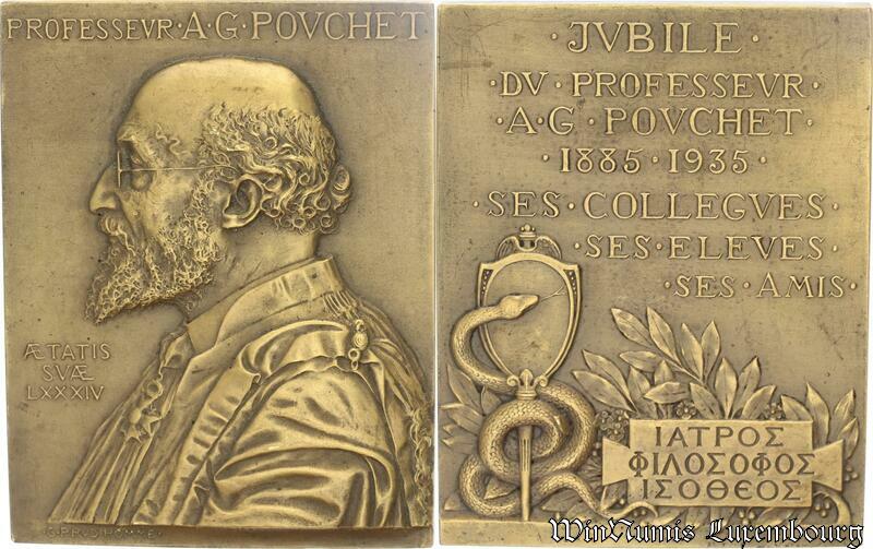 S2310 France Plaque Prof Félix-Archimède Pouchet Prudhomme 1 ...