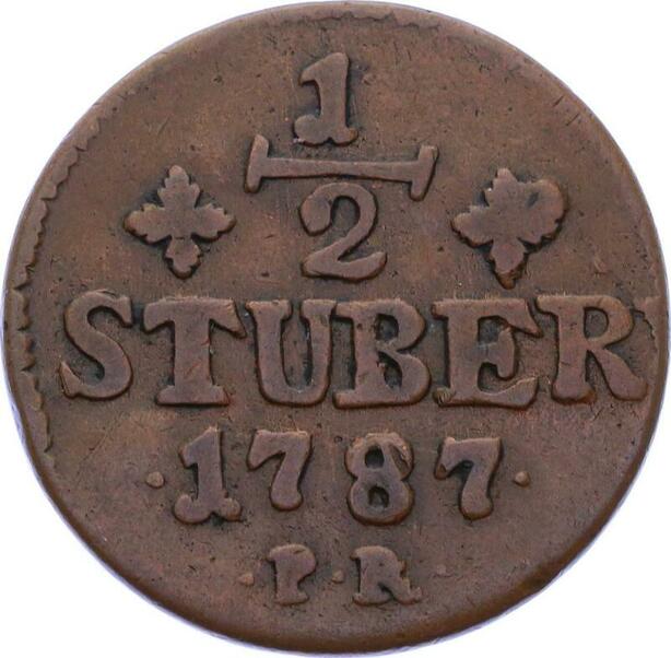 O3062 Germany Julich Berg 1/2 Stuber Karl Theodor 1787 PR KM ...